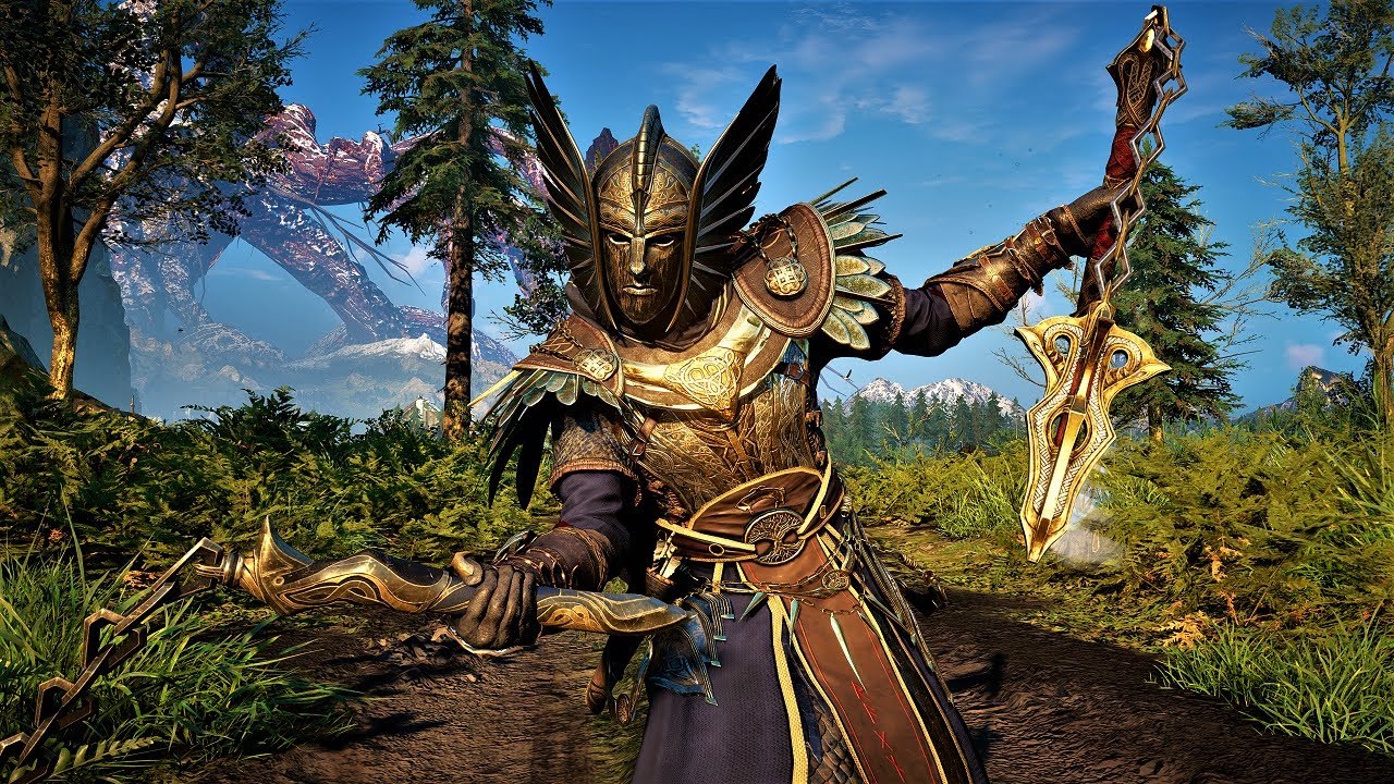 Assassin's Creed Valhalla - Dual Flail Combat Gameplay [4K No HUD ...