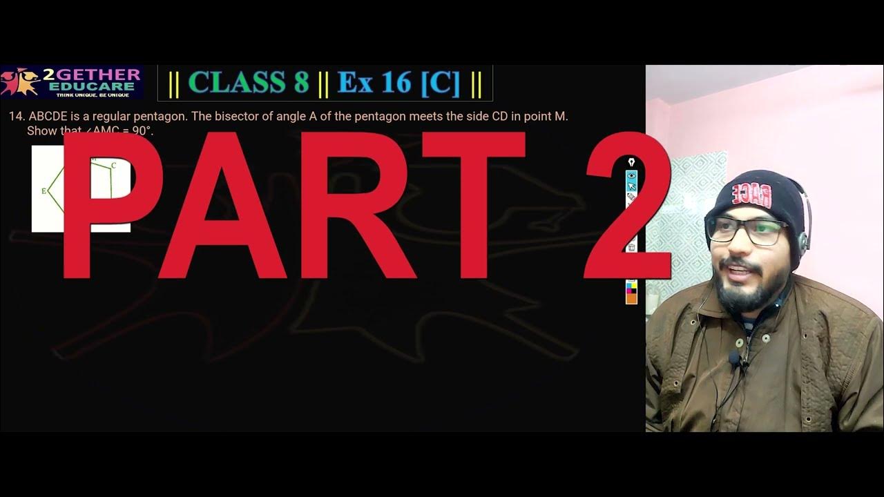CLASS 8 || ICSE || EX: 16 [C] || CHAPTER 16: UNDERSTANDING SHAPES || PART 2 || - YouTube