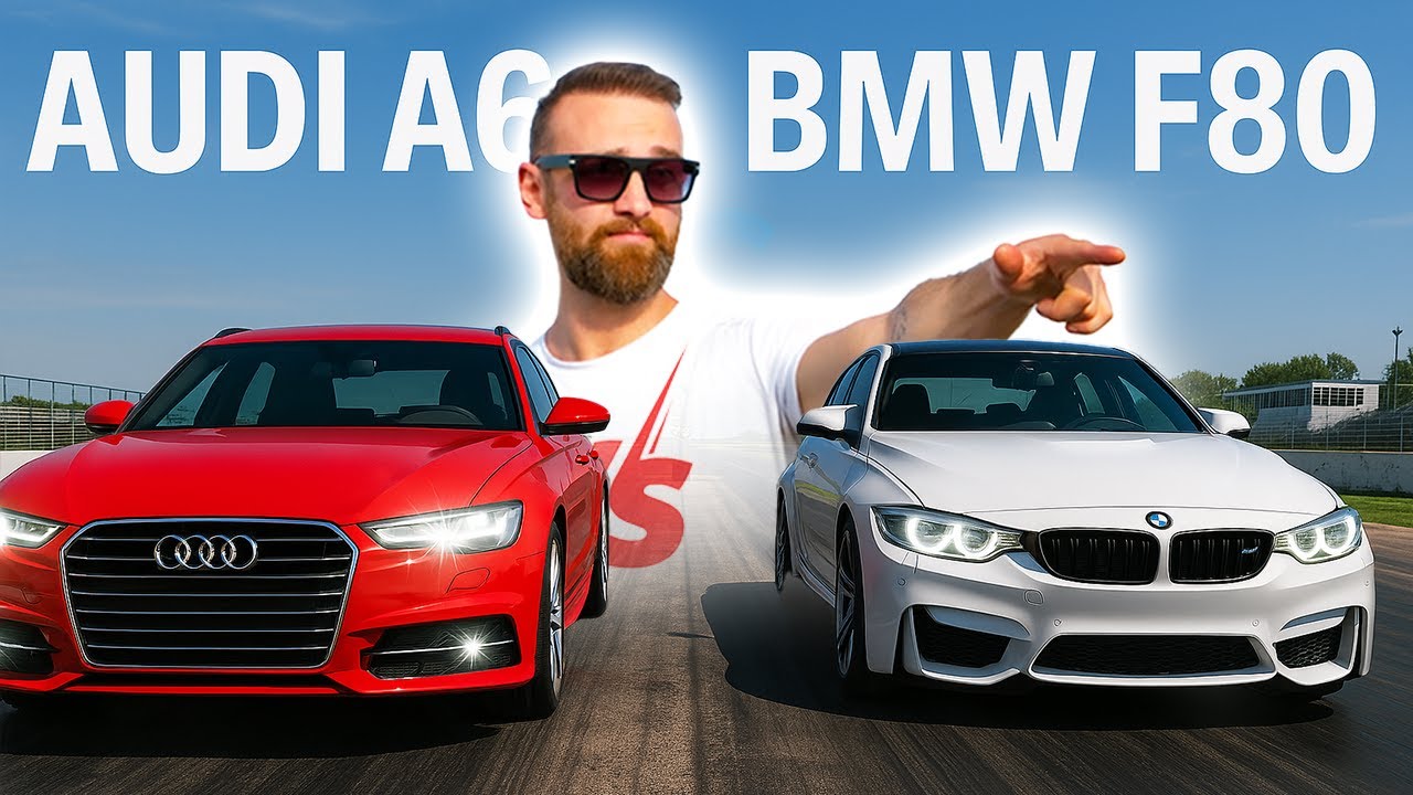 ცოფიანი AUDI - BMW F30-ის წინააღმდეგ - YouTube