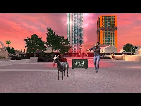 goat simulator goatz mobile gameplay - YouTube