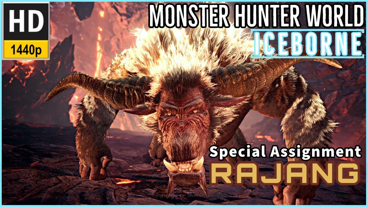 Rajang Special Assignment [Solo Hammer] - MHW Iceborne Gameplay - YouTube