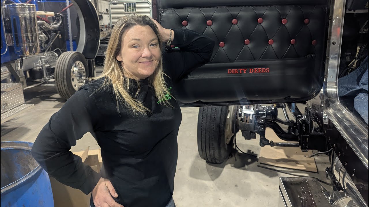 Custom Button Tuck Interior Install!!! - YouTube