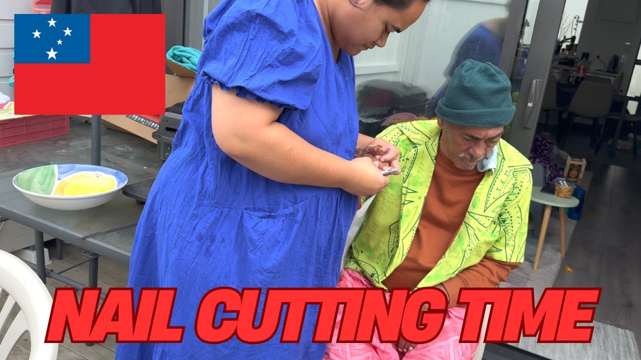 LOOKING AFTER MY GRANDPARENTS FROM SAMOA 🇼🇸 | CUTTING GRANDMA & GRANDPA ...