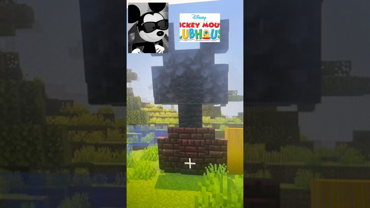 The Mickey Mouse clubhouse in Minecraft - YouTube
