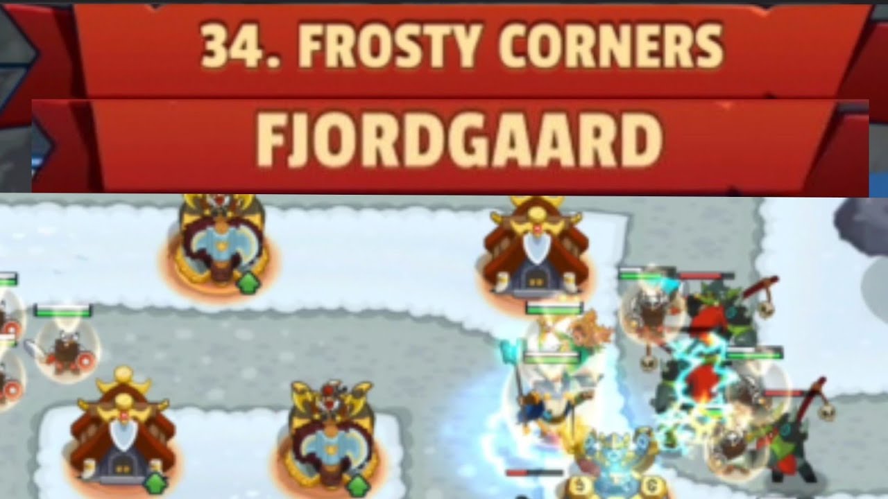 Walkthrough | Realm Defense: Hero Legends TD | Frosty Corners Level #34 ...