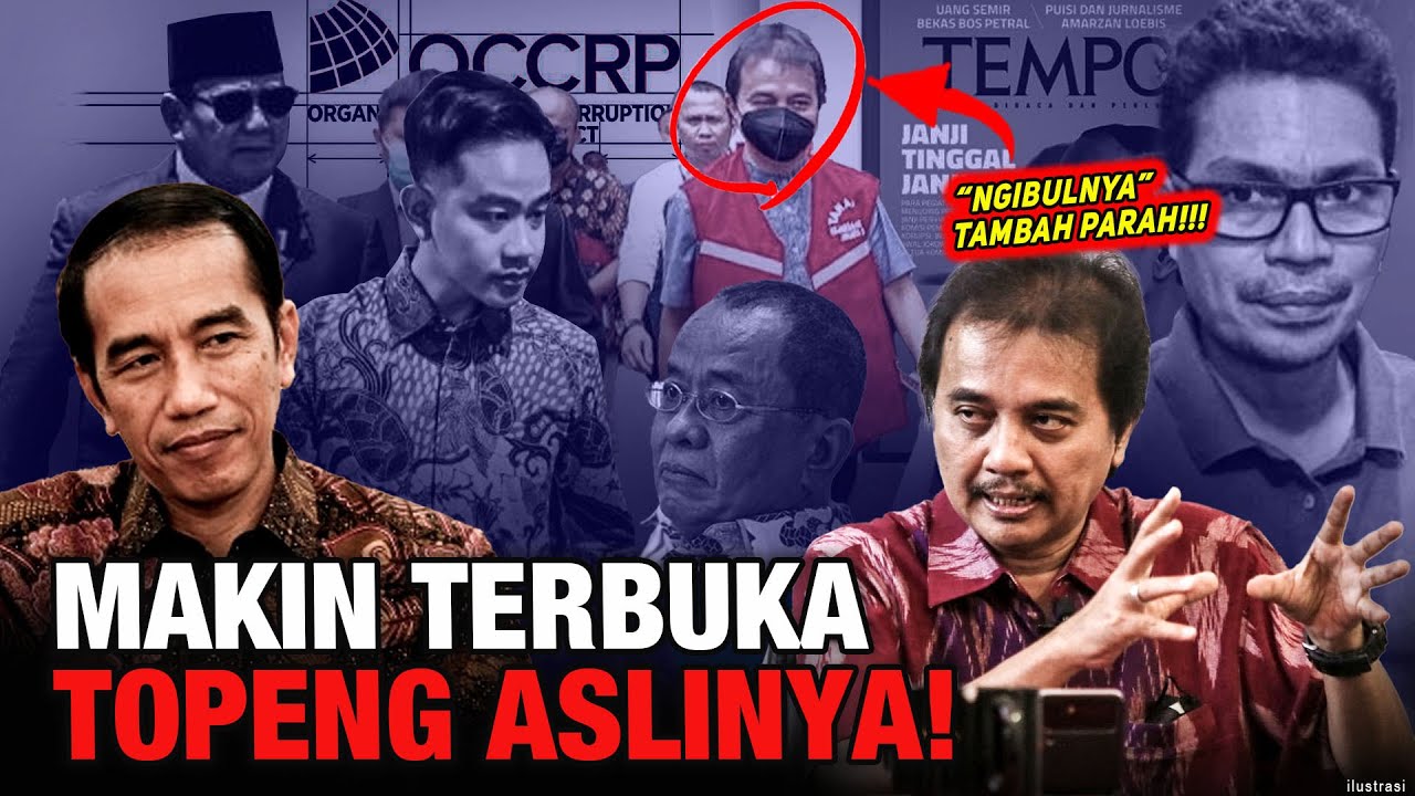 ROY SURYO "KEDODORAN" SENDIRI !! DRAMA TOUR POLITIK MALAH MEMBUKA AIB ...