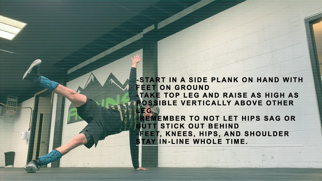 Star Plank Exercise Demo - YouTube
