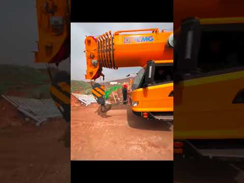 XCMG XCA 130 in action! Watch this powerful crane take on the toughest tasks with ease.