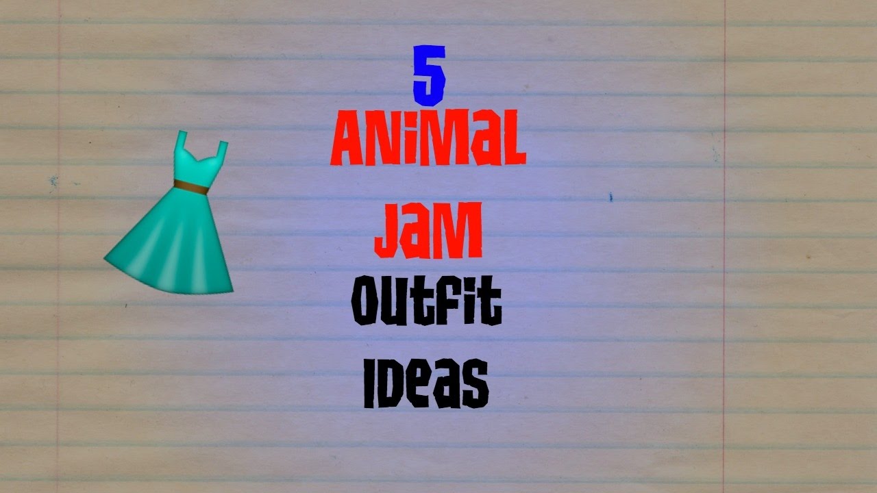 5 Animal Jam Look Ideas/Inspiration || Twixyy - YouTube