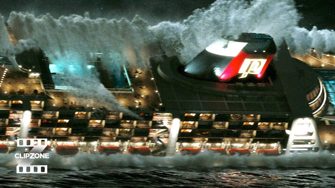 Poseidon | Massive Wave Hits The Ship | ClipZone: High Octane Hits ...