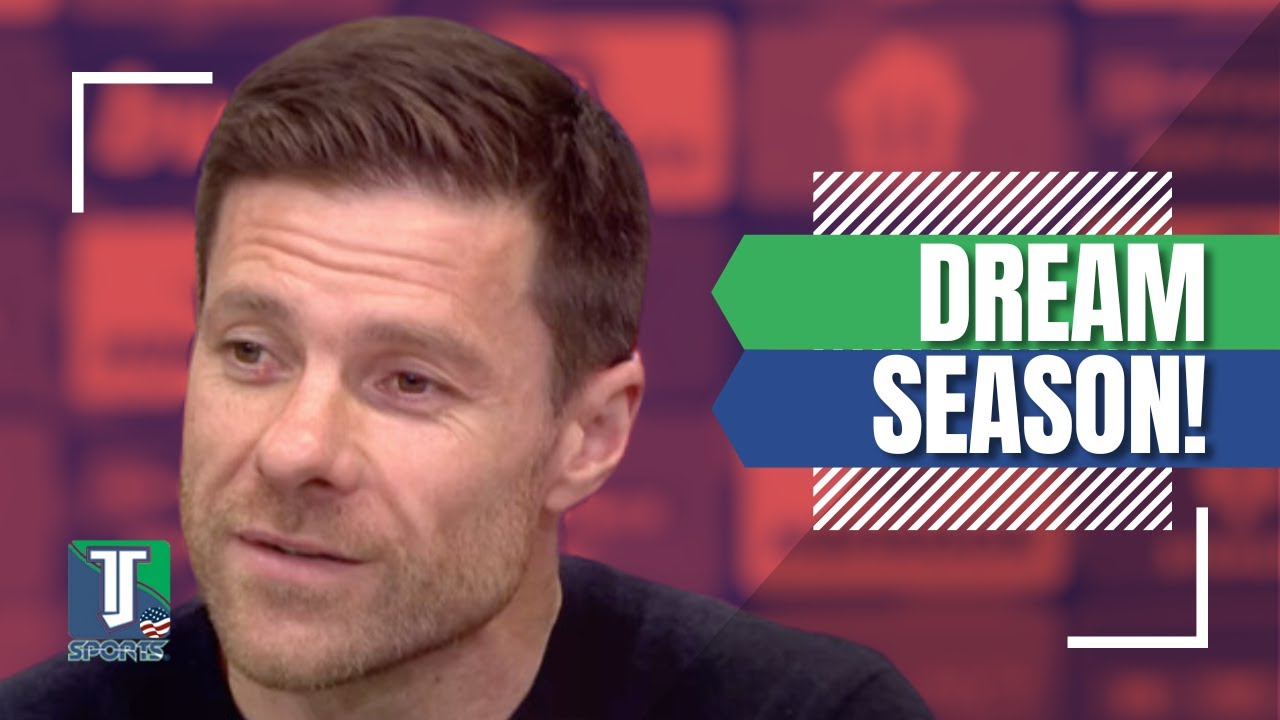 Xabi Alonso's REACTION after QUALIFYING for the Europa League FINAL ...