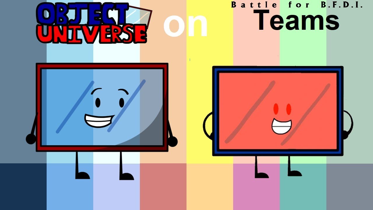 If Object Universe/Twoniverse Characters were on BFB Teams (Remastered ...