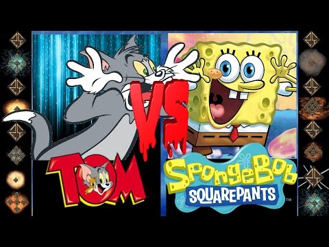 Tom (Hanna-Barbera) vs Spongebob (Nickelodeon) - Ultimate Mugen Fight 2016