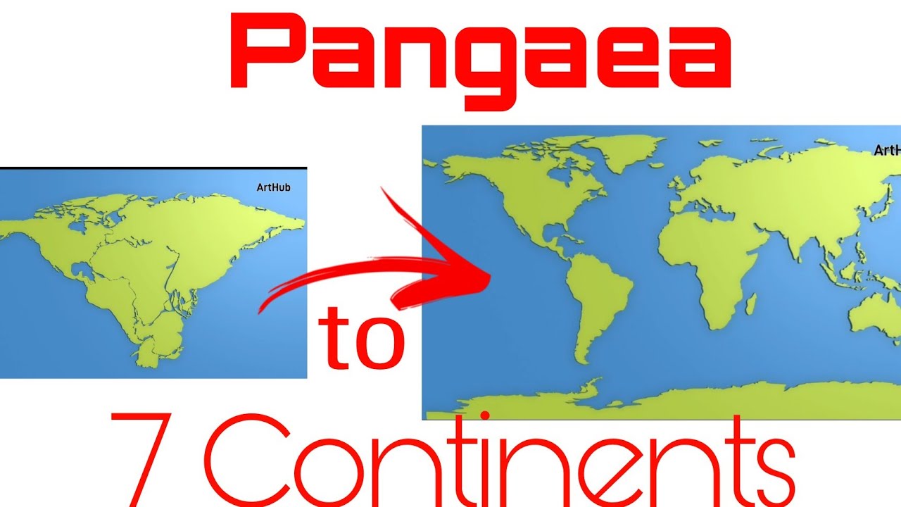 What Is Pangaea?pangea into 7 continents formation# How Earth Will Look ...