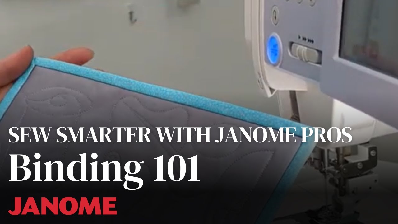 Machine Binding 101 With Miriam Coffey - YouTube