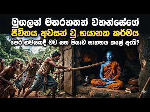 මුගලන් මහරහතන් වහන්සේ ජිවිතය අවසන් වු භයානක කර්මය 