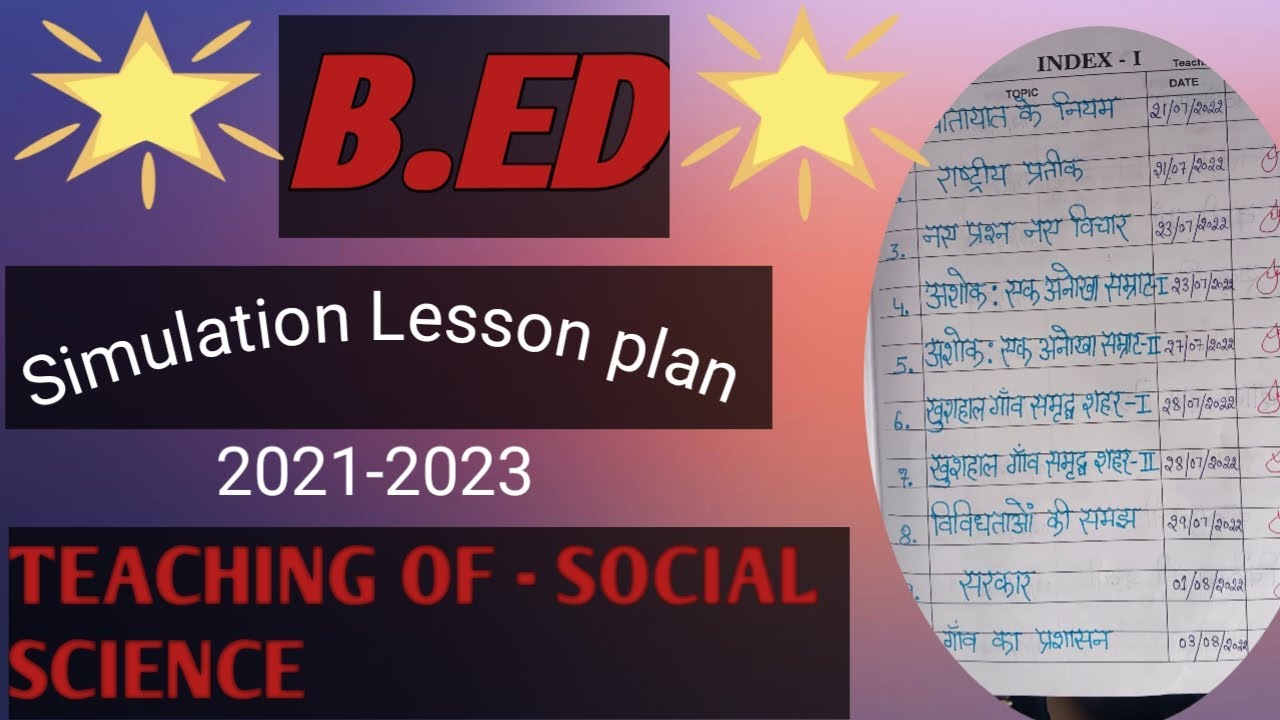 Simulation Lesson Plan Teaching Of Social Science B Ed Lesson Plan simulation-lesson-plan-teaching-of-social-science-b-ed-lesson-plan