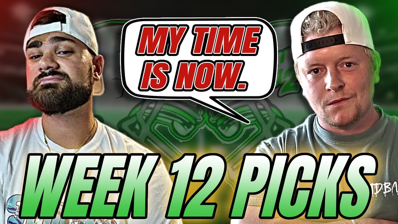 NFL Week 12 Picks, Best Bets, Spreads/Totals, and Player Props - YouTube