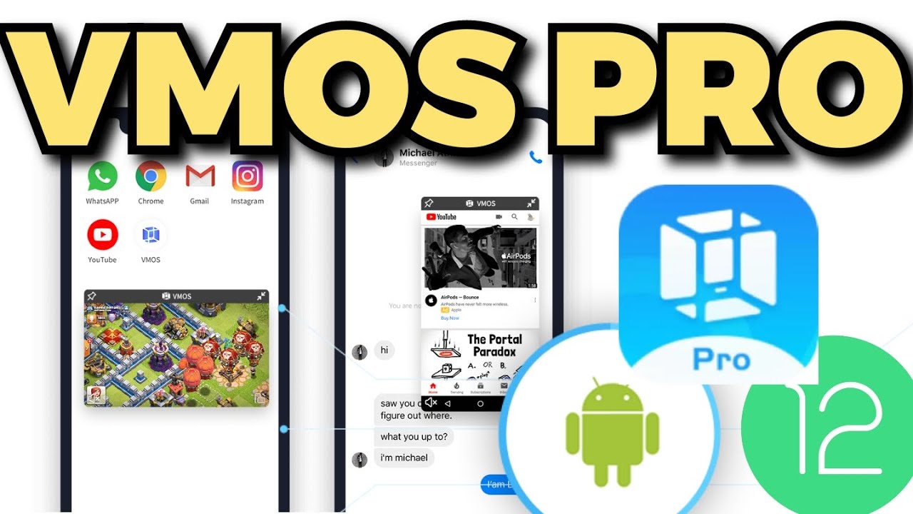 Vmos PRO NO ANDROID 12 | Assistênte do VMOS PRO - YouTube