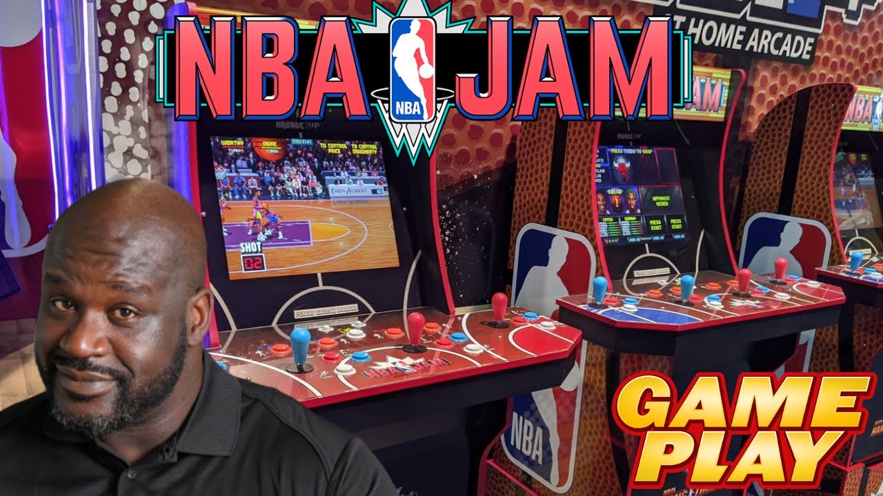 NBA Jam ARCADE Gameplay | Throwback Thursday Retro Gaming - YouTube