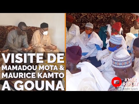 ✈️Visite de Maurice Kamto & Mamadou Mota à la chefferie de GOUNA (Région de l'Extrême-Nord Cameroun)