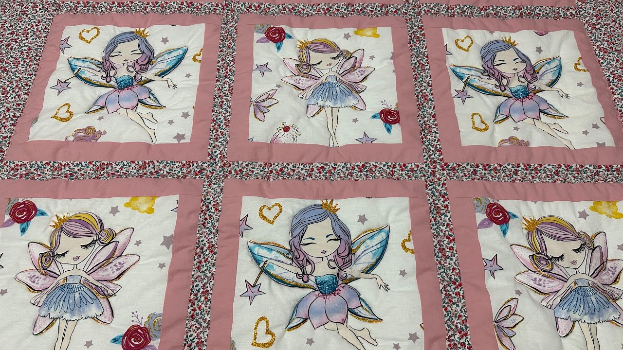 We sew a patchwork quilt - soft and beautiful. #flaps - YouTube