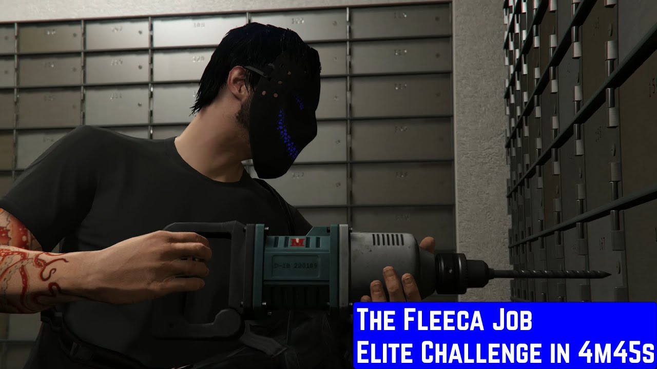 GTA Online - The Fleeca Job Elite Challenge in 4m45s - YouTube