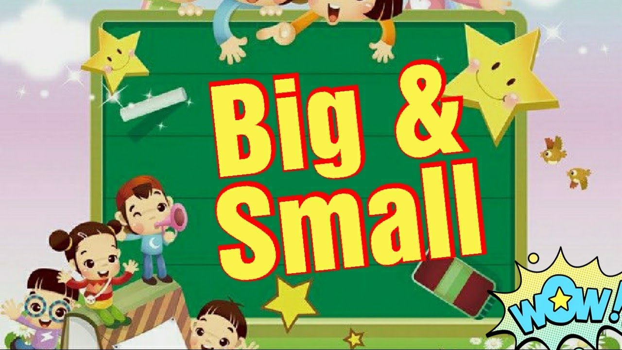 Concept learning for kids , big small concept for NURSERY pre ...