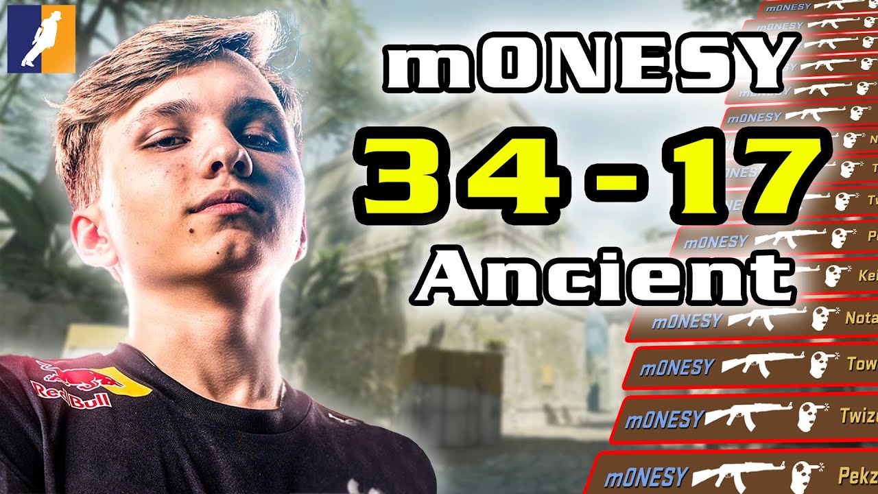 [Highlight POV] m0NESY | ALL KILL (34-17) | Ancient | CS2 FACEIT | May 31, 2024 - YouTube