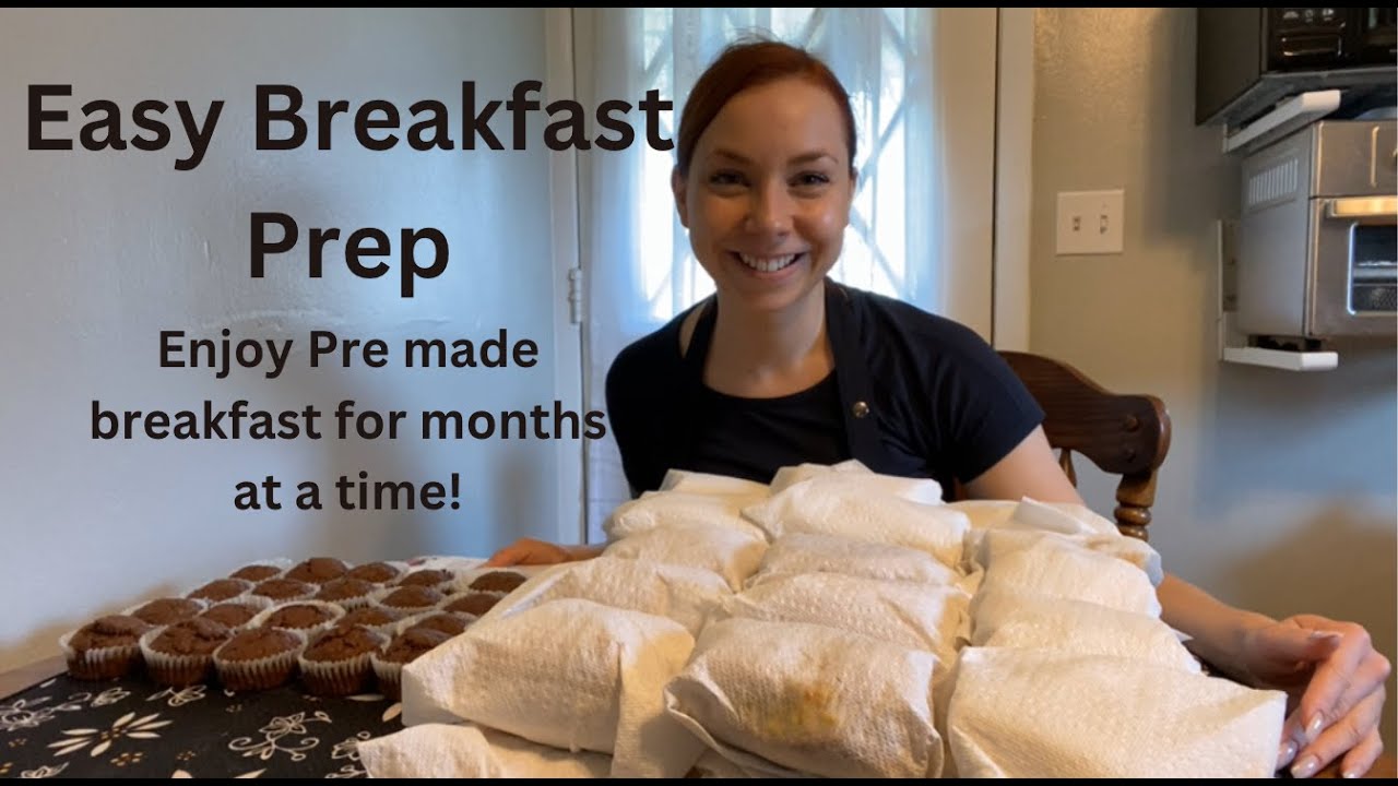 Breakfast Prep For Months - Affordable - Easy to Make - YouTube
