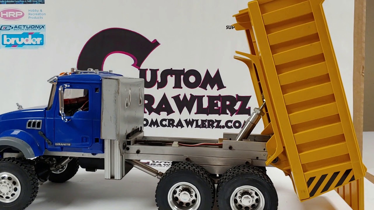 Custom Crawlerz BRUDER Mac Granite - YouTube