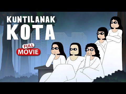 KUNTILANAK KOTA (Full) | KUNTI BESTI Eps. 8 | Kompilasi Kartun hantu lucu, Kartun lucu