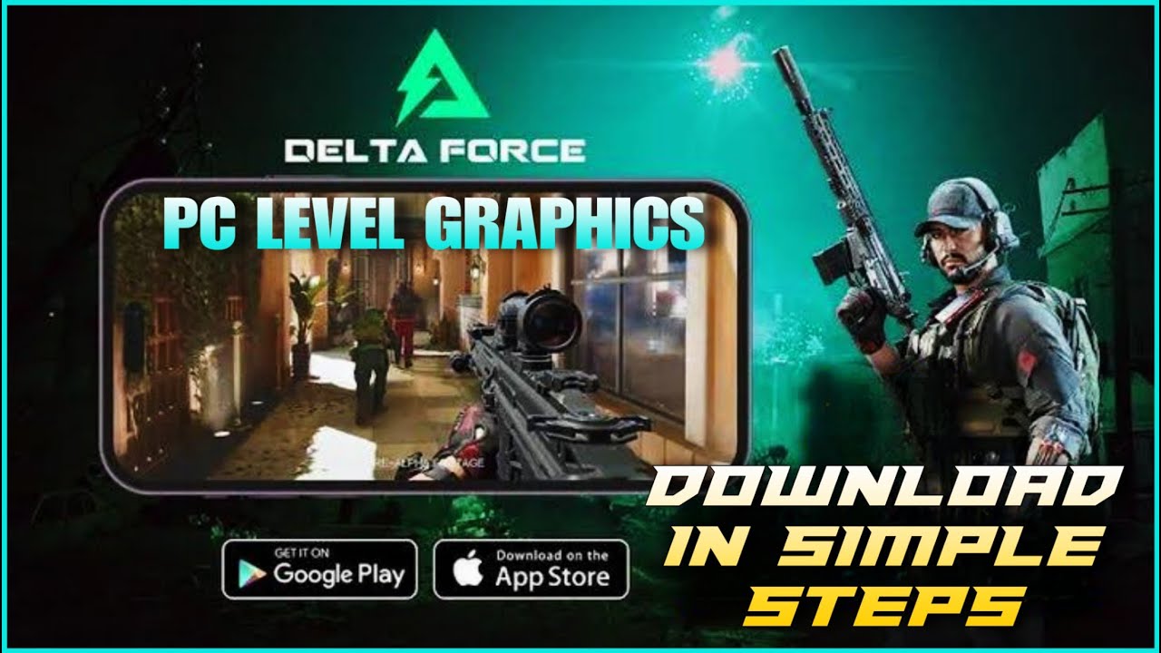 HOW TO DOWNLOAD DELTA FORCE MOBILE | DOWNLOAD IN SIMPLE STEPS - YouTube