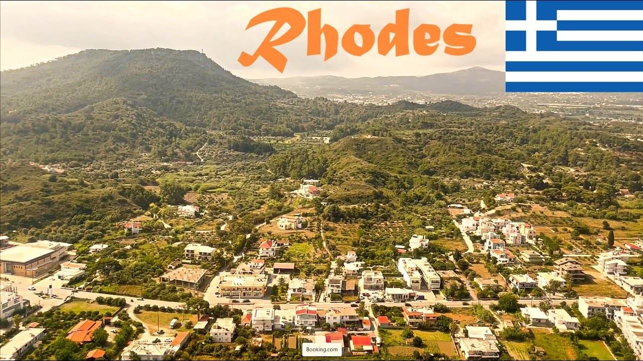 Greece, Rhodes - Landing at Rhodes Diagoras Airport (RHO) - landing ...