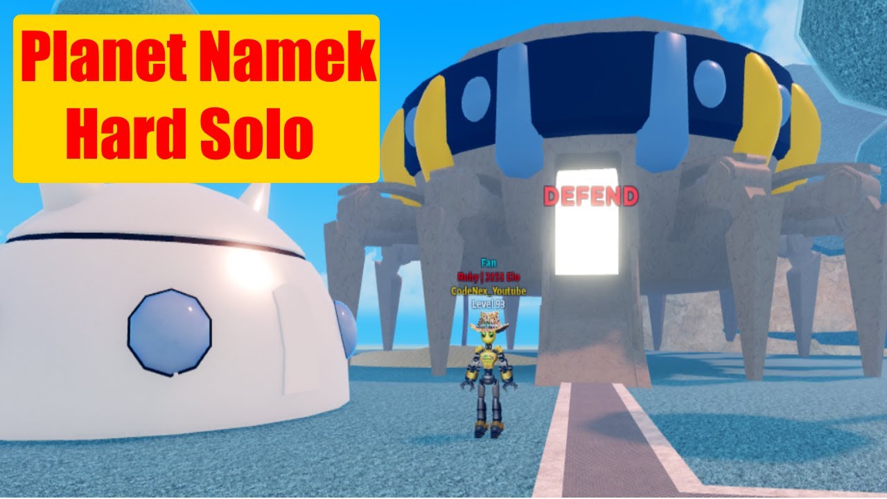 How to Solo Planet Namek Hard - Ultimate Tower Defense - YouTube