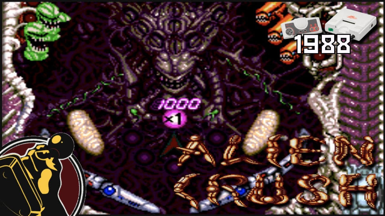 Alien Crush (PC Engine, 1988) | FlipperFreitag #37 - YouTube
