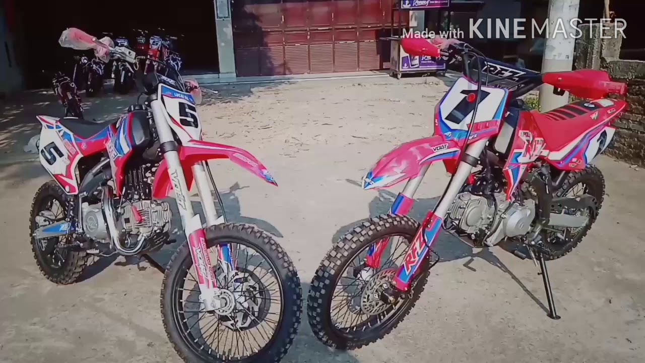 Mini trail RXF OPEN 125 CC & Mini trail RFZ JAGUAR 125 CC - YouTube