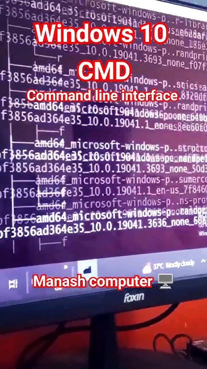 CMD command line interface use windows 7 10 11 Hacker code in prank # ...