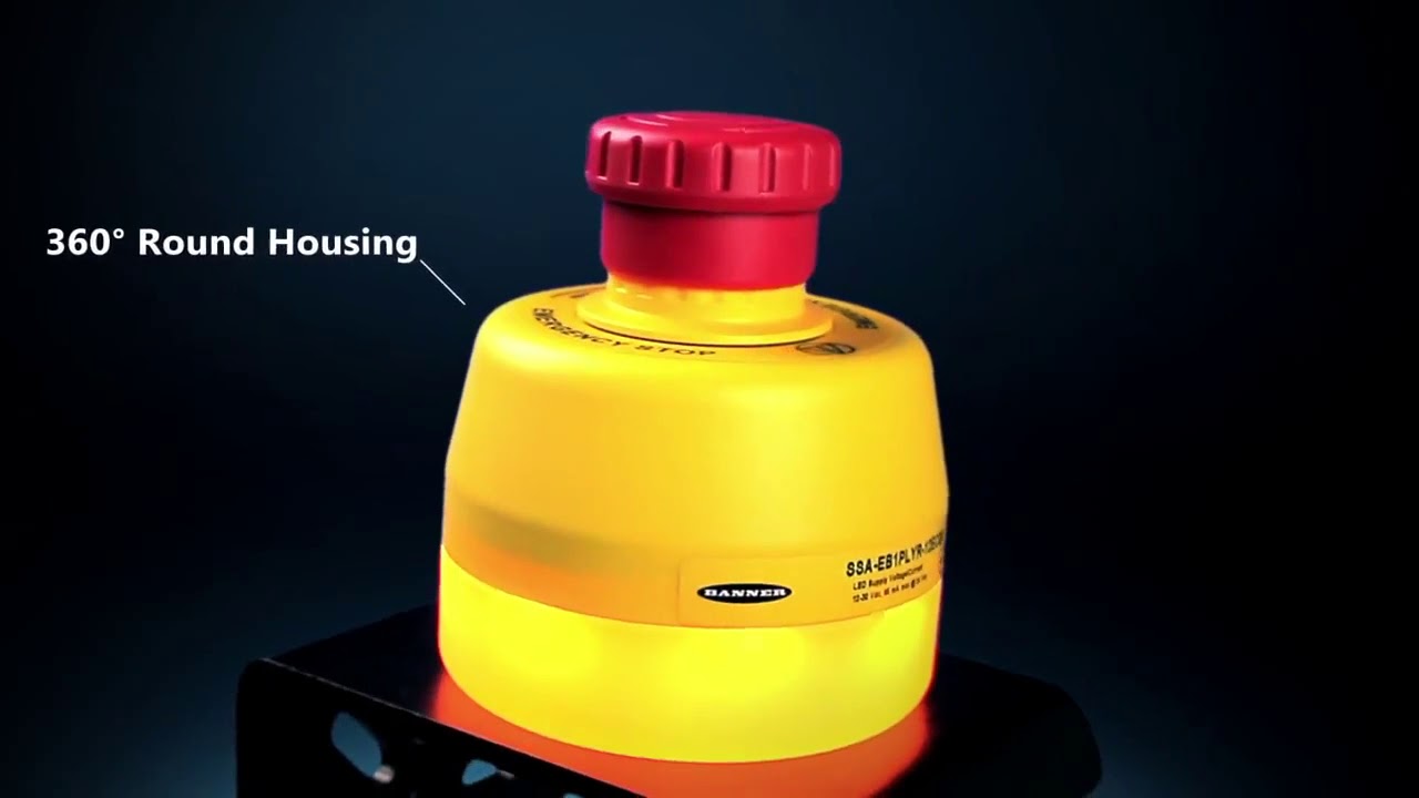 Sistech- Nút dừng khẩn cấp E STop Banner (E Stop Emergency button ...