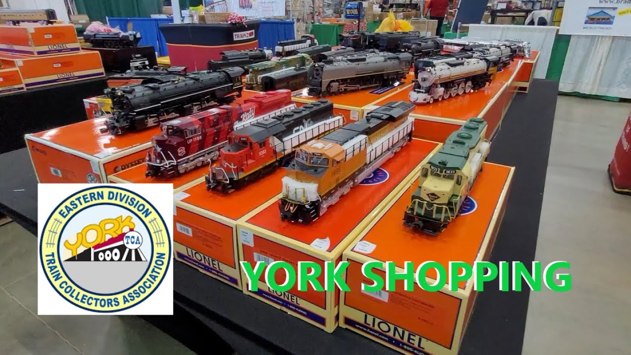 2025 York Spring Locomotive Shopping with Dakman O Gauge - YouTube
