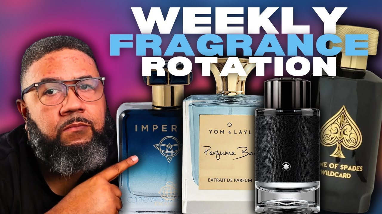 WEEKLY FRAGRANCE ROTATION Week 1 of 2025 - YouTube