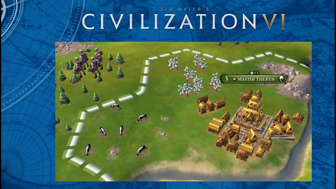 Civilization VI Main Theme! - Part 1 - (Civ 6 Opening Intro) Soundtrack ...
