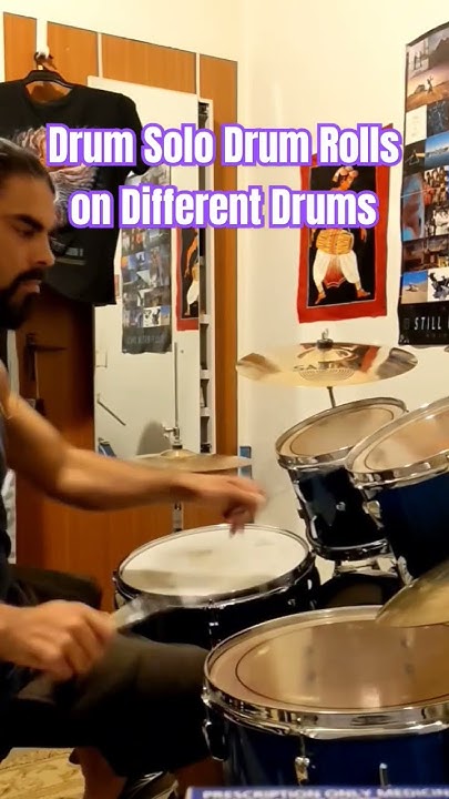 Drum Solo,Drum Rolls on different Drums #shorts #drums #drummer - YouTube