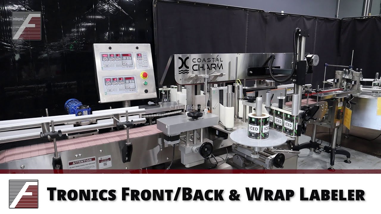 Tronics Front/Back & Wrap Labeler Demonstration - YouTube