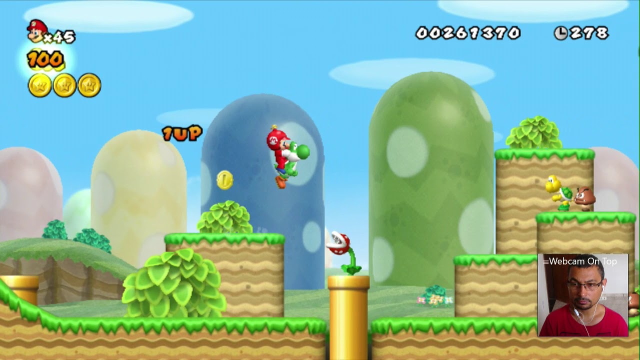 How to jump from World 1 to World 5 in New Super Mario Bros Wii - YouTube