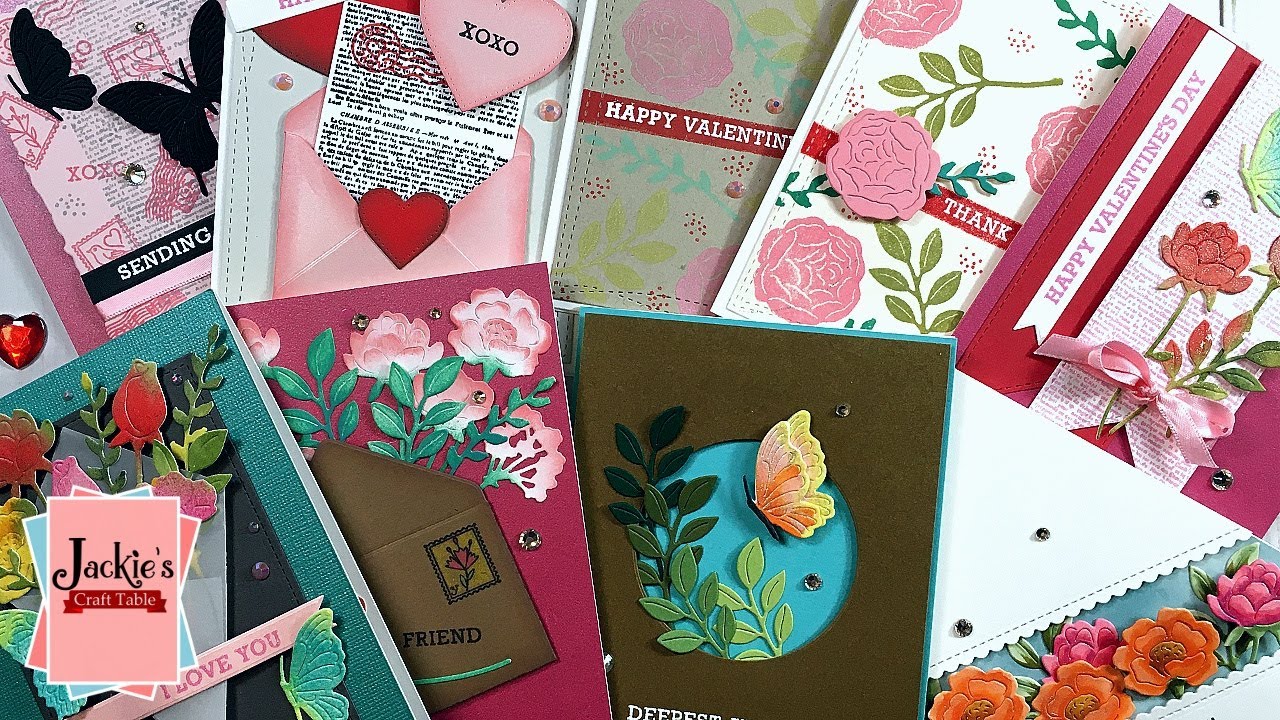 Hero Arts January Card Kit 2020 | Many Techniques & Cards - YouTube