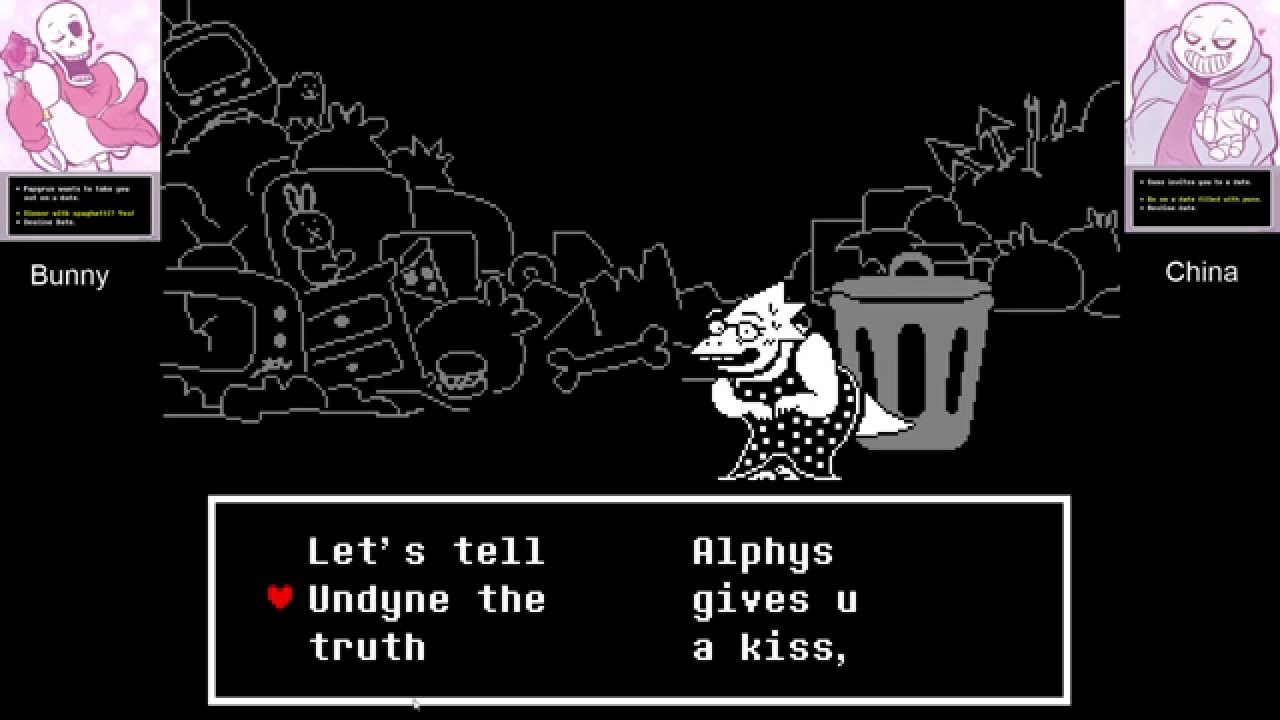 China And Bunny Let's Play Undertale part 19 - YouTube