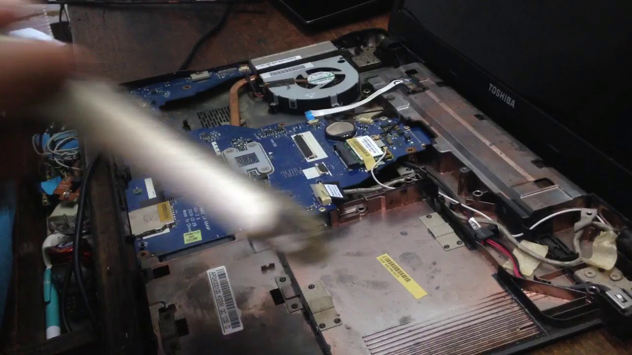 Fix laptop water get inside #01 - YouTube