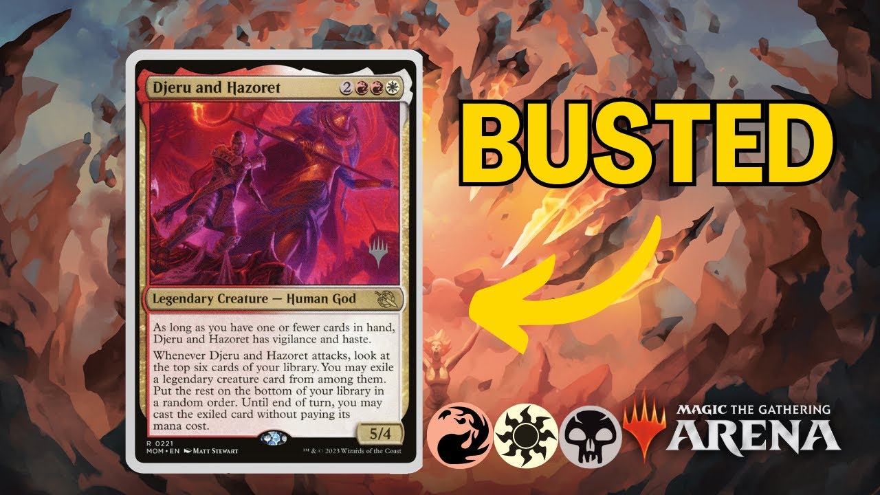 🌞🔥💀 Mardu BUT ONLY LEGENDARY Creatures | MTG Arena Standard Mythic ...