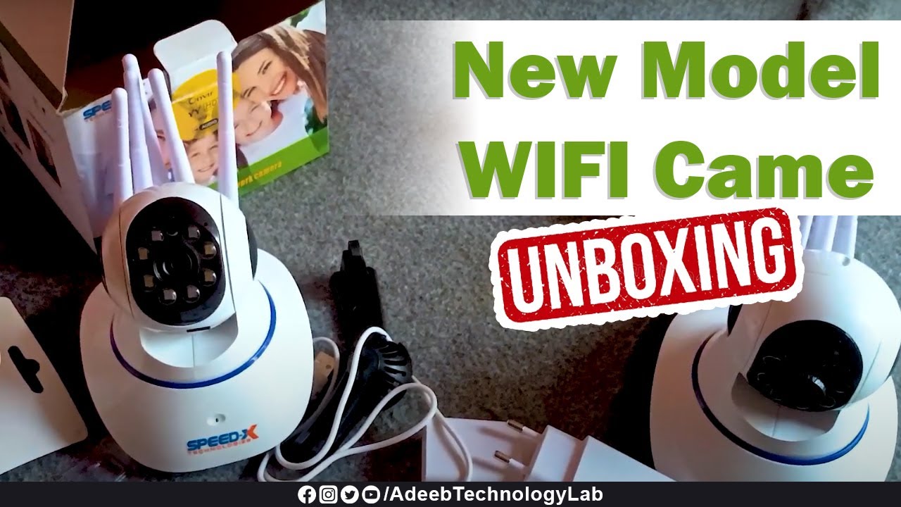 New Model WIFI Best Home Security Camera Unboxing Wireless Outdoor ...